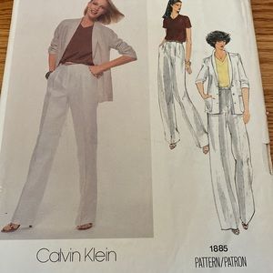 Vogue | Office | Vtg Vogue American Designer Calvin Klein Uncut Sewing ...